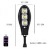 5 TEM ΗΛΙΑΚΗ LED ΛΑΜΠΑ ΤΟΙΧΟΥ COB – 750W - Online Mag