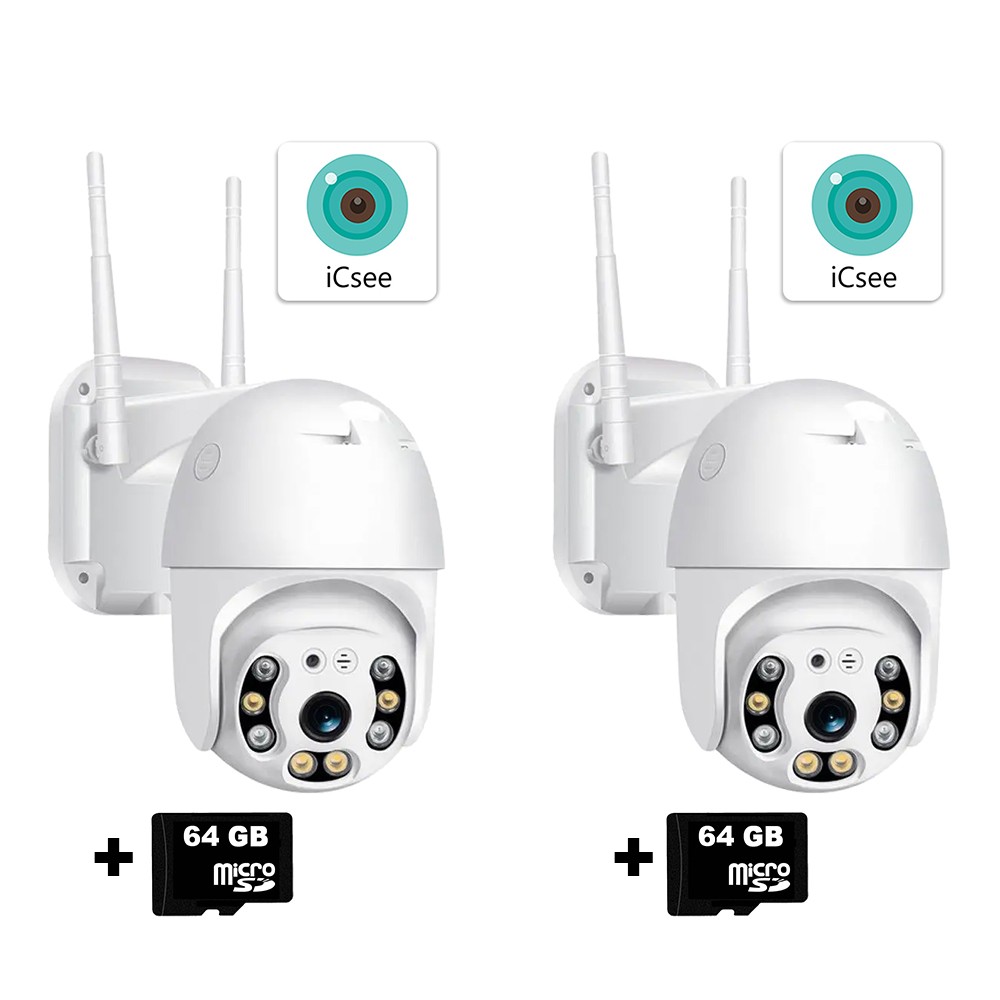 2 ΤΕΜ. ΑΣΥΡΜΑΤΗ ΚΑΜΕΡΑ Dome 5MP - Online Mag