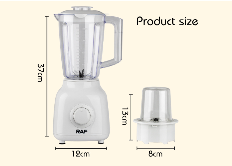 ΜΠΛΕΝΤΕΡ 1800W, 1,5L, 350W - RAF - Online Mag