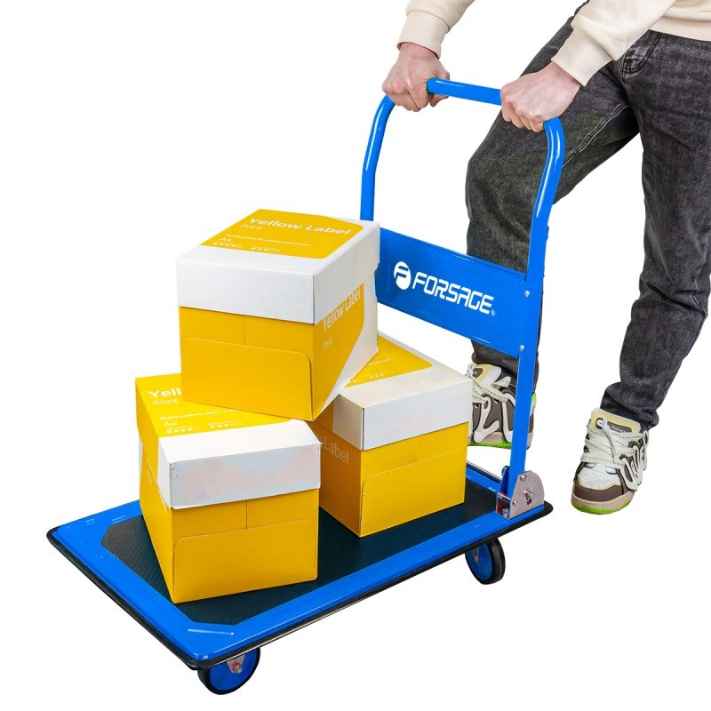 ΠΤΥΣΣΟΜΕΝΟ ΚΑΡΟΤΣΙ ΜΕ ΠΛΑΤΦΟΡΜΑ 150KG - FORSAGE - Online Mag
