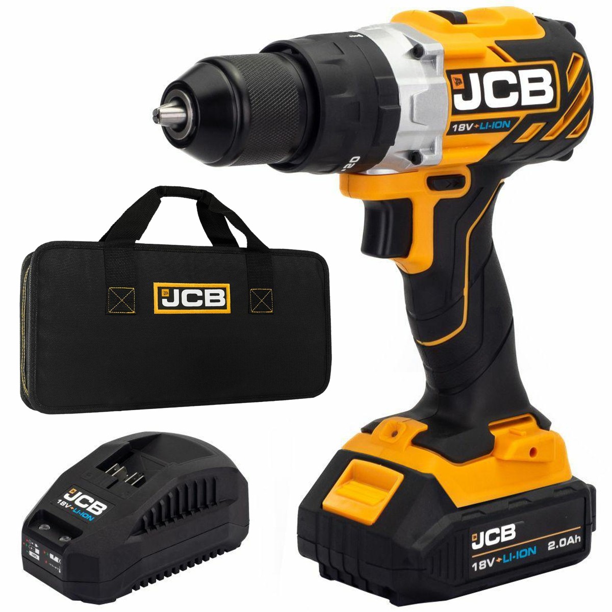 ΚΡΟΥΣΤΙΚΟ ΔΡΑΠΑΝΟΚΑΤΣΑΒΙΔΟ 65 Nm, 18 V/1x2.0 A.h - JCB - Online Mag