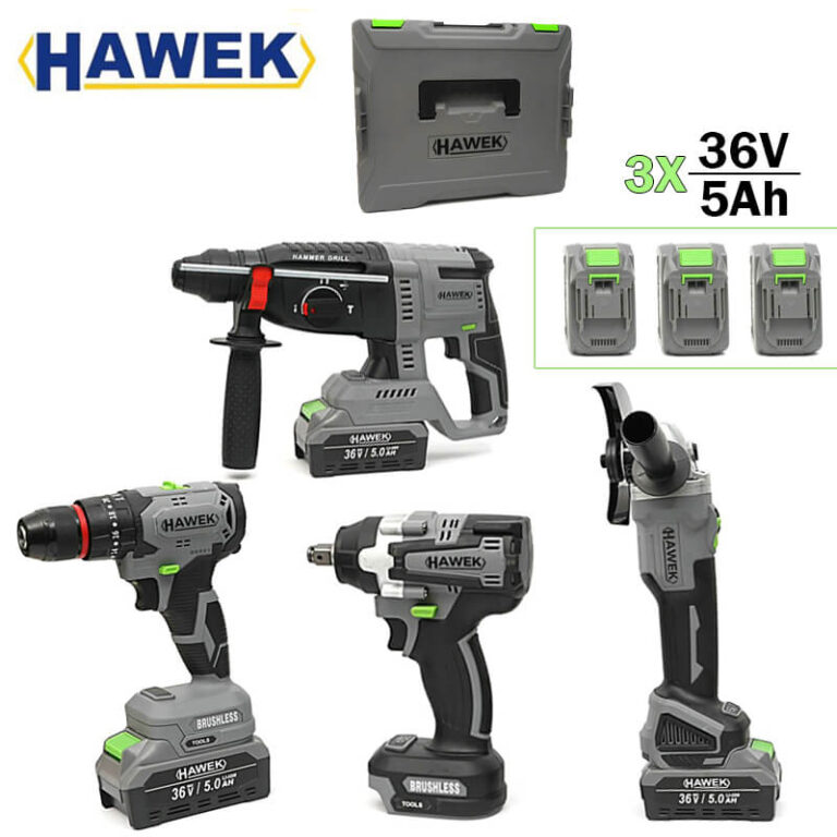 ΣΕΤ ΜΠΑΤΑΡΙΑΣ 36V - HAWEK (ΚΡΟΥΣΤΙΚΟ ΔΡΑΠΑΝΟ) - Online Mag