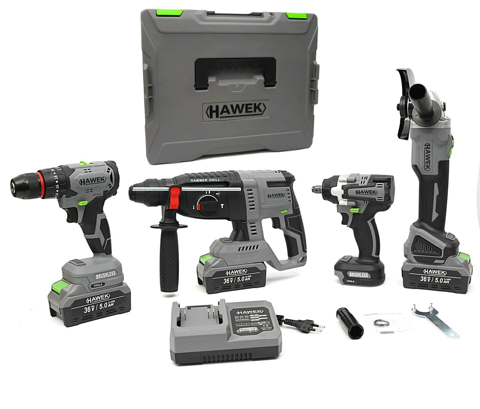 ΣΕΤ ΜΠΑΤΑΡΙΑΣ 36V - HAWEK (ΚΡΟΥΣΤΙΚΟ ΔΡΑΠΑΝΟ) - Online Mag