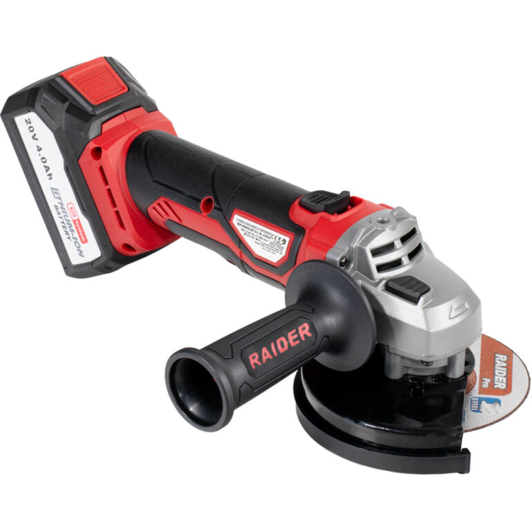 RAIDER R20 set ΔΡΑΠΑΝΟΚΑΤΣΑΒΙΔΟ & ΓΩΝΙΑΚΟΣ ΤΡΟΧΟΣ 20V με 2 Μπαταρίες ...